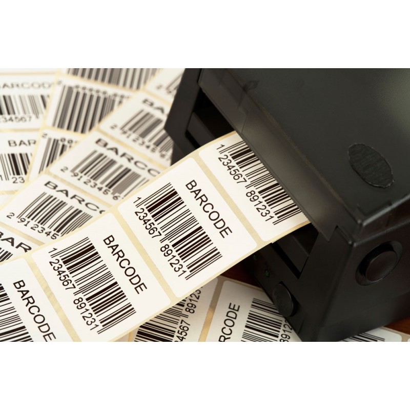 70mm X 40mm Barcode Label Printed Set Of 1000 Labels - www.QuickBarcode.com